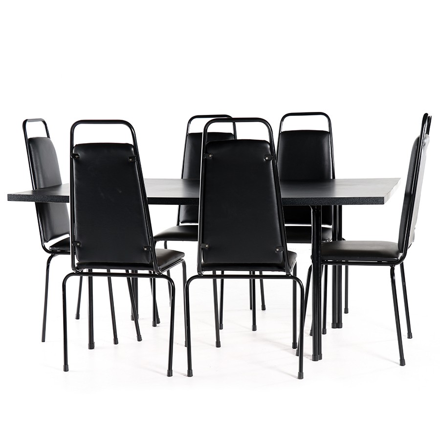 Alexandra Dining Suite Black - TV Sales & Home