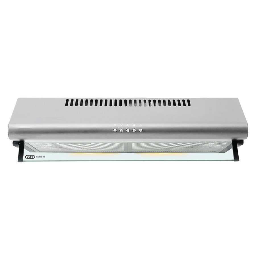 Defy 700mm Shelf Extractor Hood Silver DCH294 - TV Sales & Home