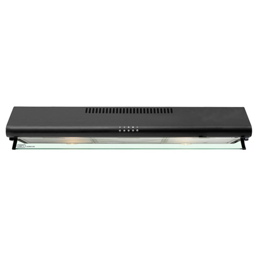 Defy 900mm Shelf Extractor Hood Black DCH295 - TV Sales & Home