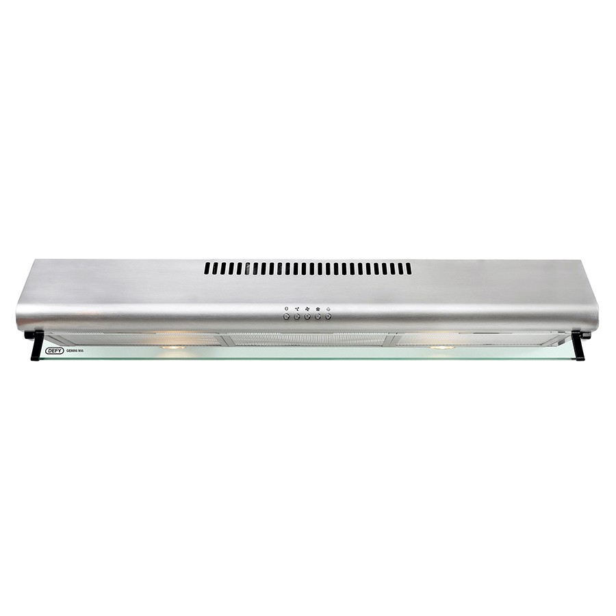 Defy 900mm Shelf Extractor Hood Silver DCH296 - TV Sales & Home