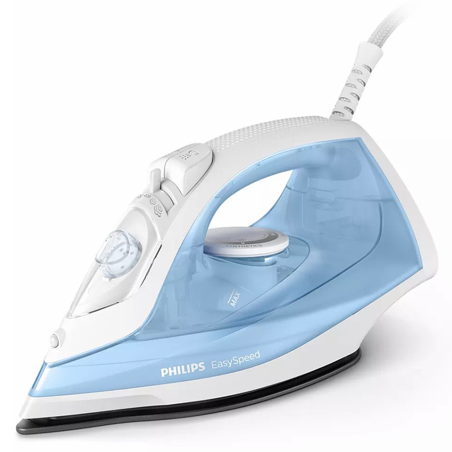 Philips Easyspeed Steam Iron, 2000W Blue, GC1738/20 - TV Sales & Home