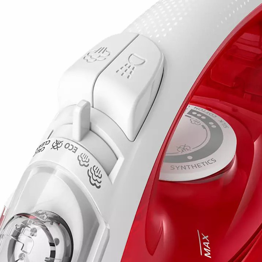 Philips Easyspeed Steam Iron, 2000W Red, GC1742/40 - TV Sales & Home