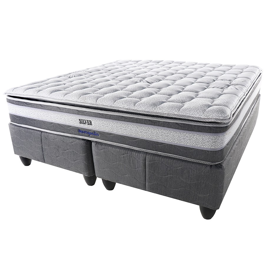 Restapedic Silver Bedset Queen - TV Sales & Home