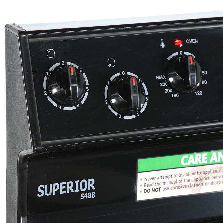 Superior Cooker S488 Black - TV Sales & Home