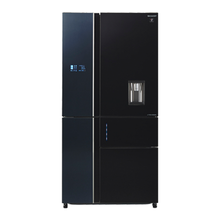 Sharp 825L 5french Door No Frost Black SJ-FSD910N-BK3 - TV Sales & Home